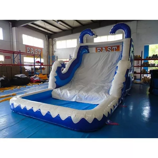 Double Drop Dry Or Wet Slide, Inflatable Slides For Sale In Australia