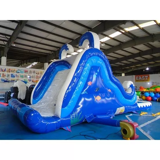 Double Drop Dry Or Wet Slide, Inflatable Slides For Sale In Australia